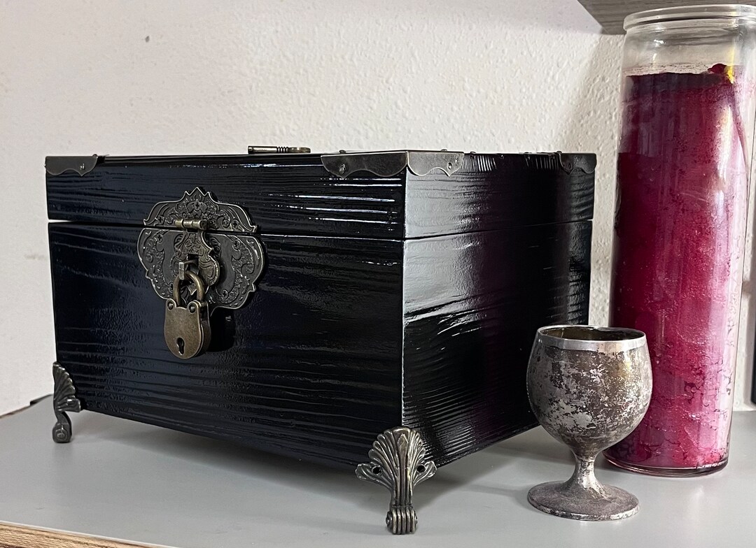 Altar/apothecary Box Just a Well-constructed, Sturdy and Purdy Box for ...