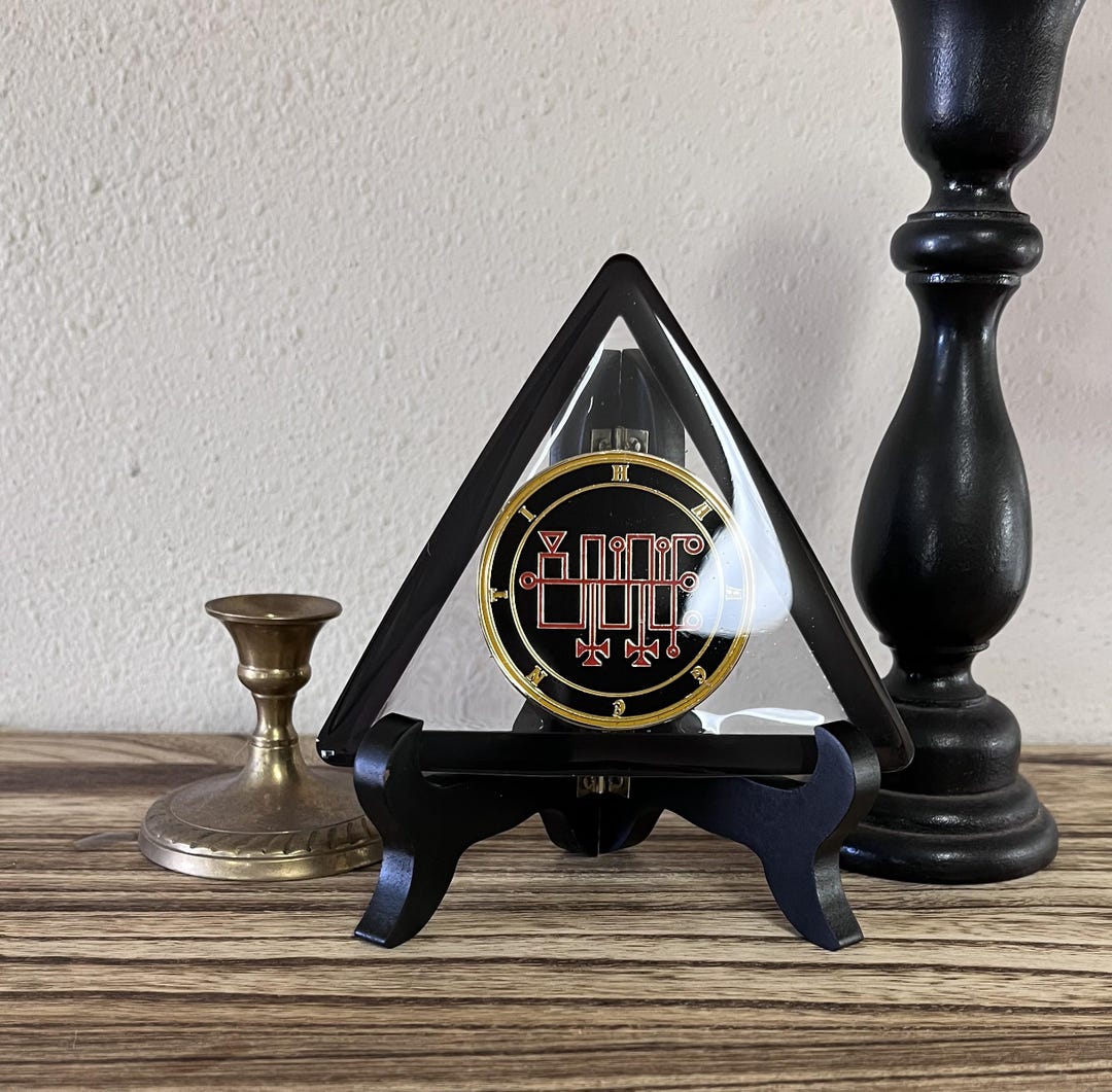 HAAGENTI Sigil Plaque - Handmade Resin Altar Tile - Etsy