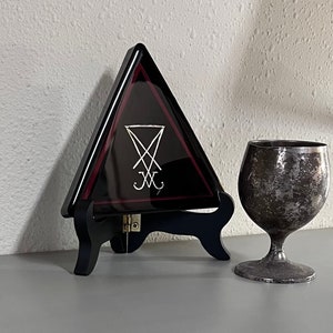 Lucifer Altar Tile Blood and Steel Approximately 3.5 Inches on Each ...