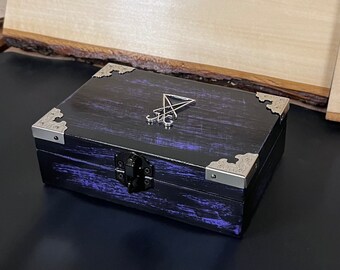 Lucifer Box With Lock and Key Approximately 6 by 4 by 2.5 - Etsy