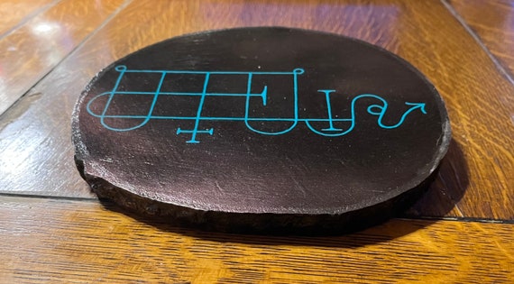 Bune bim Bime Plaque Demon Duchess Hand-painted Sigil | Etsy