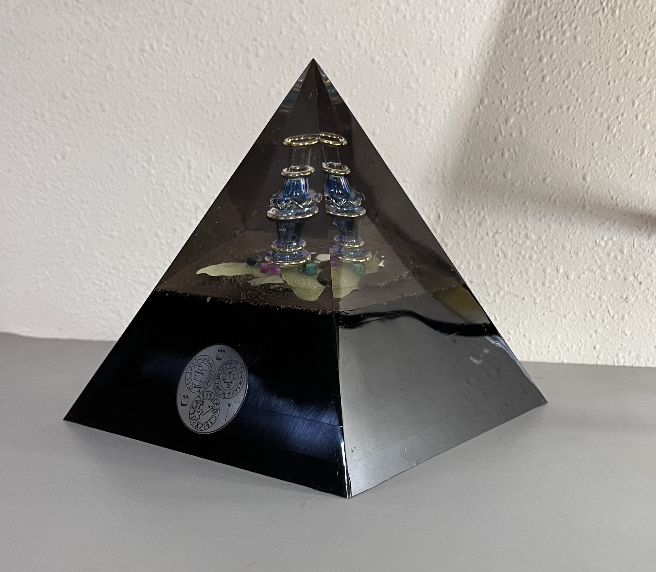 3 From Hell the Unholy Trinity in a Pyramid/offering Pendant With the 3 ...