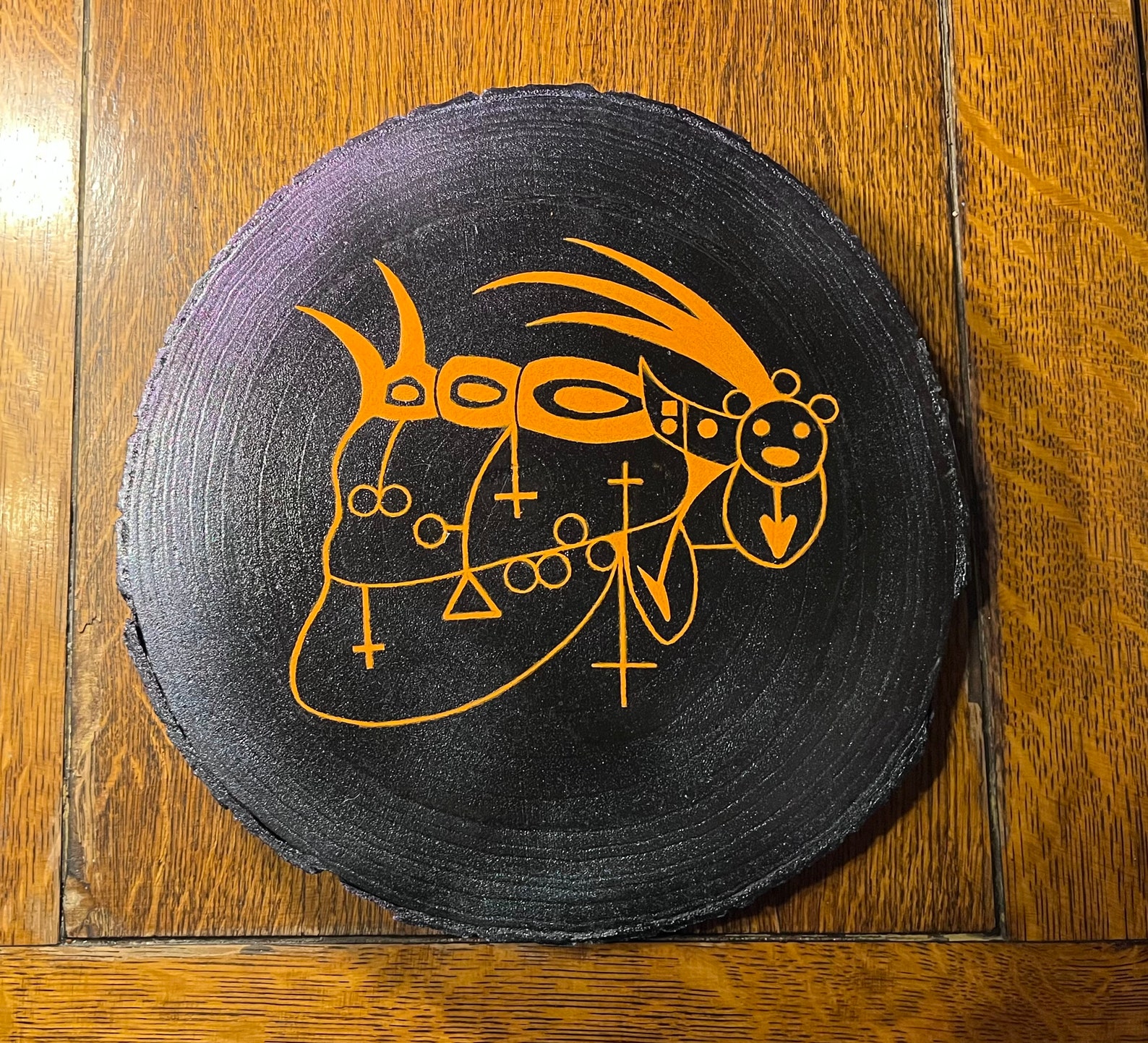 Bune bim Bime Plaque Demon Duchess Hand-painted Symbol | Etsy