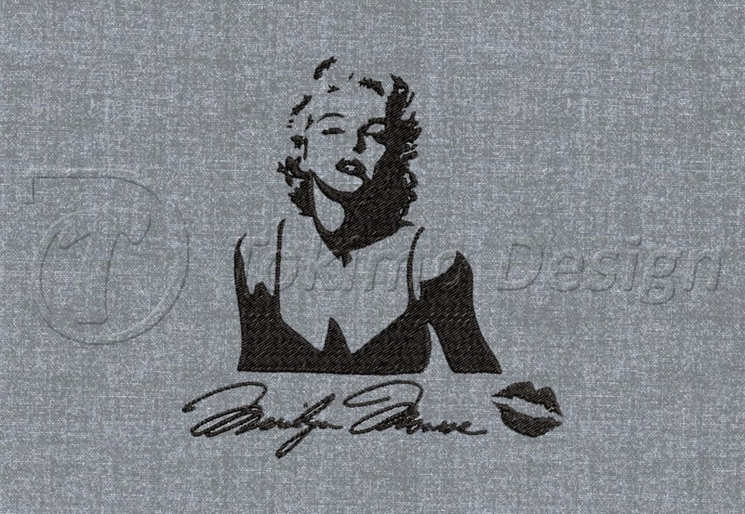 Celebrities - Machine Embroidery Design Pattern - 2 Sizes - Etsy