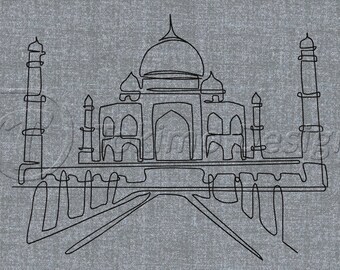 Taj Mahal Pattern - Etsy