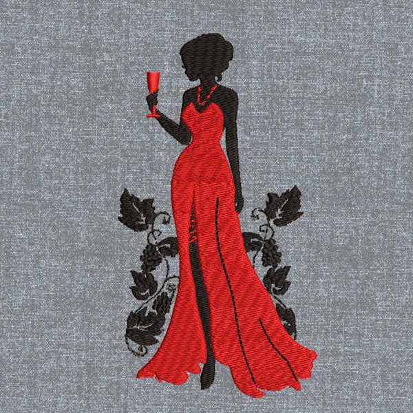 Lady Embroidery - Etsy