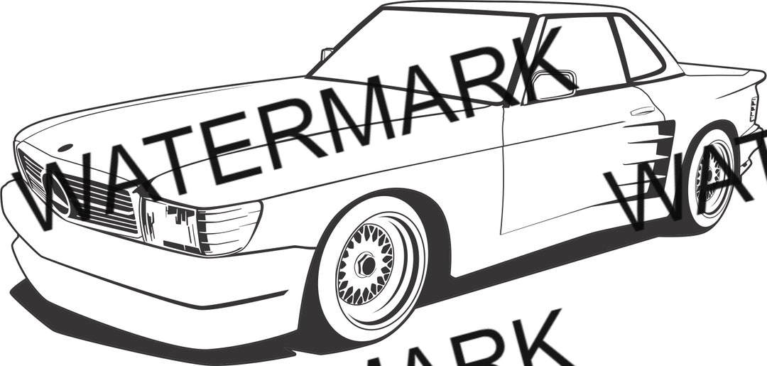 Mercedes Benz Car SVG - Etsy