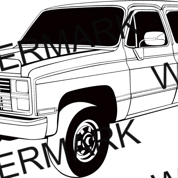 Chevy Suburban Decals - Etsy Canada