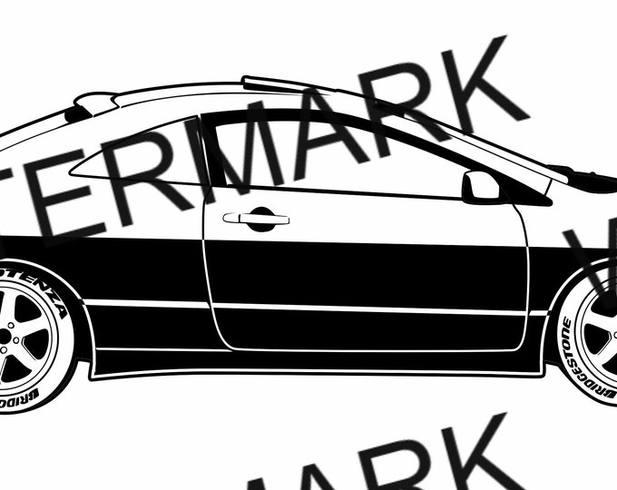 Honda Civic SVG Pack 3 Designs SVG PNG Vector File - Etsy Canada