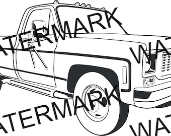 Chevy S10 Truck SVG - Etsy