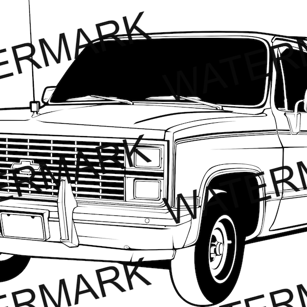 Chevy Suburban Png - Etsy