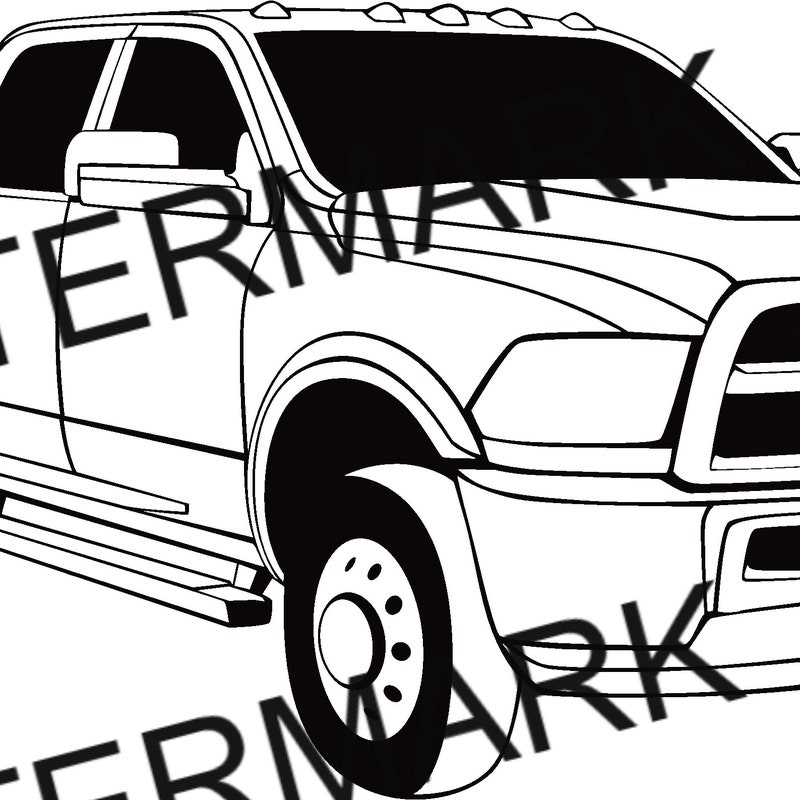 Ram Truck Svg - Etsy
