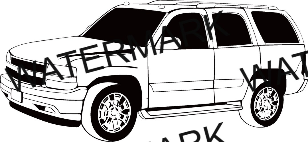Chevy Tahoe SVG - Etsy