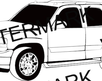Chevy Tahoe, Obs Chevy, Tahoe Nation Digital File, PNG and SVG Files ...