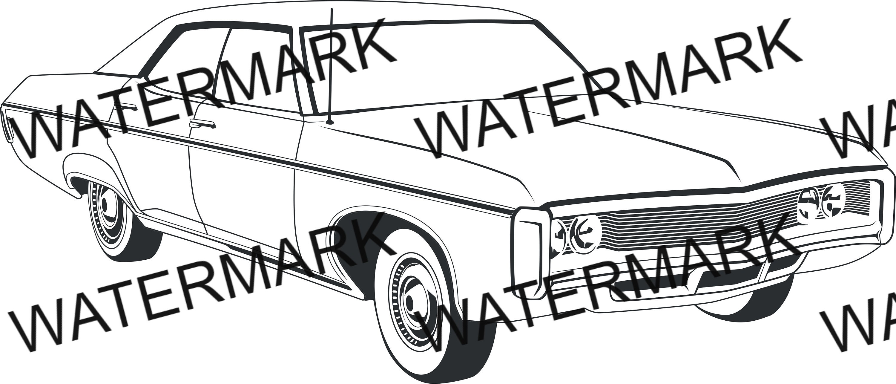 Chevy Impala SVG - Etsy