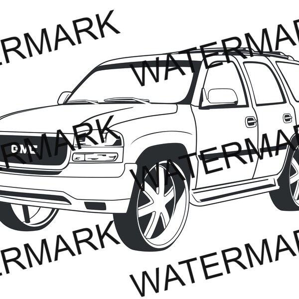 Gmc Denali Svg - Etsy