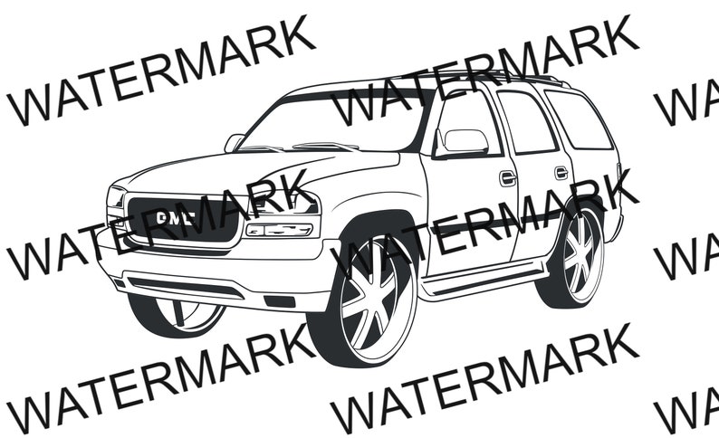 GMC Denali SVG - Etsy