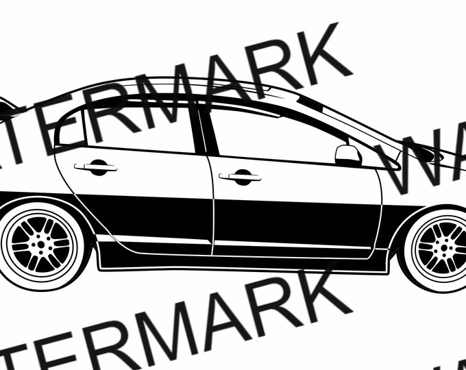 Honda Civic SVG Pack 3 Designs | SVG PNG Vector File - Etsy Canada