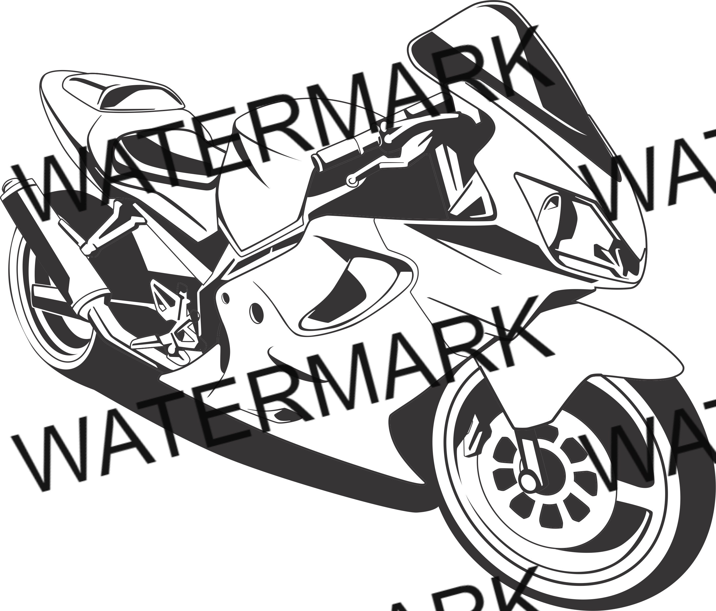 Motorcycle SVG - Etsy