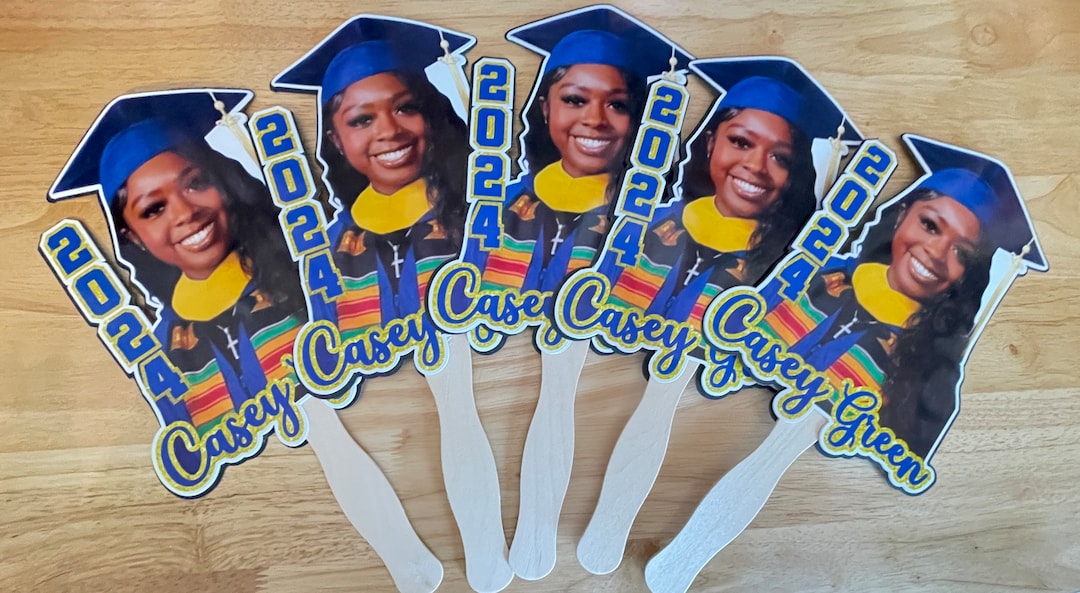 Graduation Fans - Etsy
