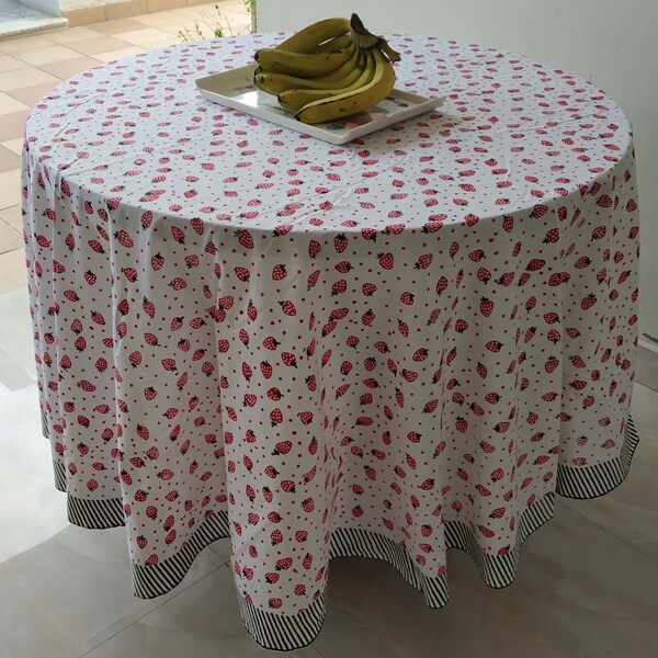 Round Table Cover - Etsy