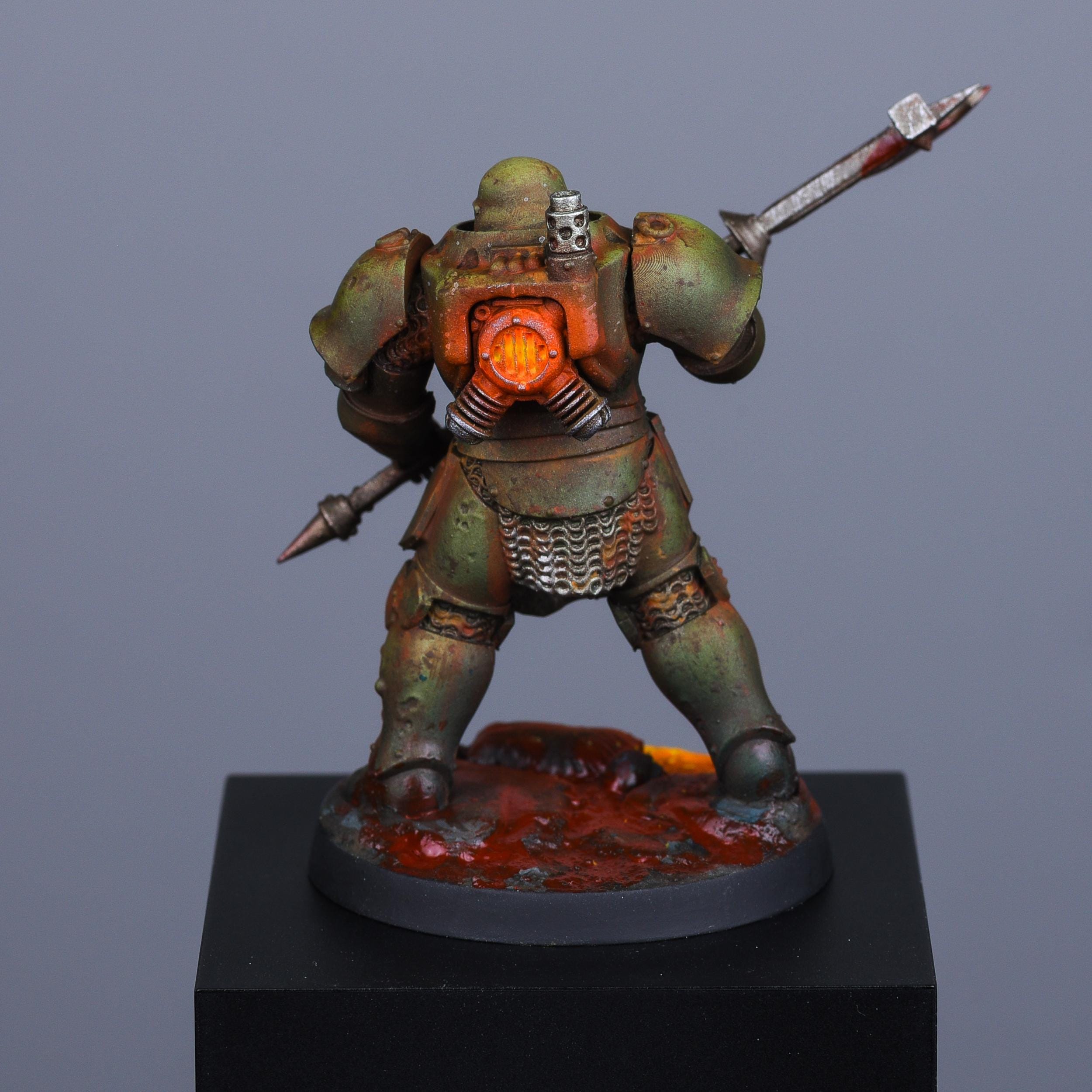 Hand Painted Heavy Mechanised Infantry (polearm) From New Antioch for ...