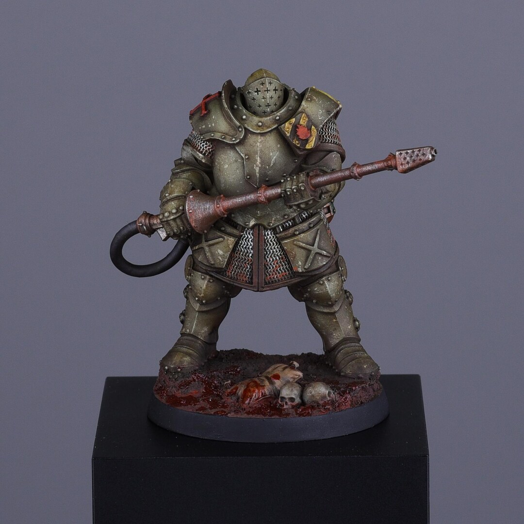 Hand Painted Heavy Field-knight From the Cruciform Order of St George ...