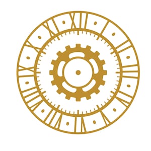 Steampunk Wall Clock Faces and Hands Bundle SVG Dxf Eps File for Cricut ...