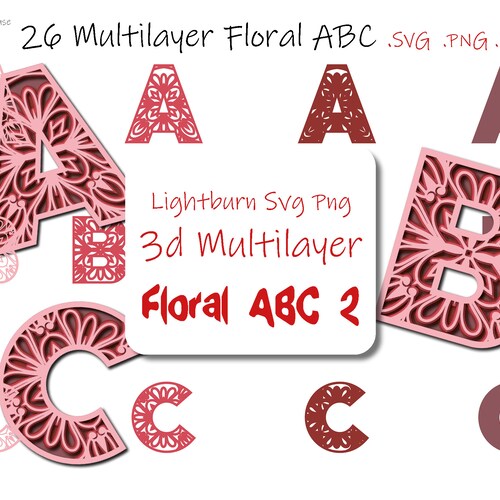 LETTERS Laser Cut Files DXF Alphabet SVG File for Glowforge - Etsy UK