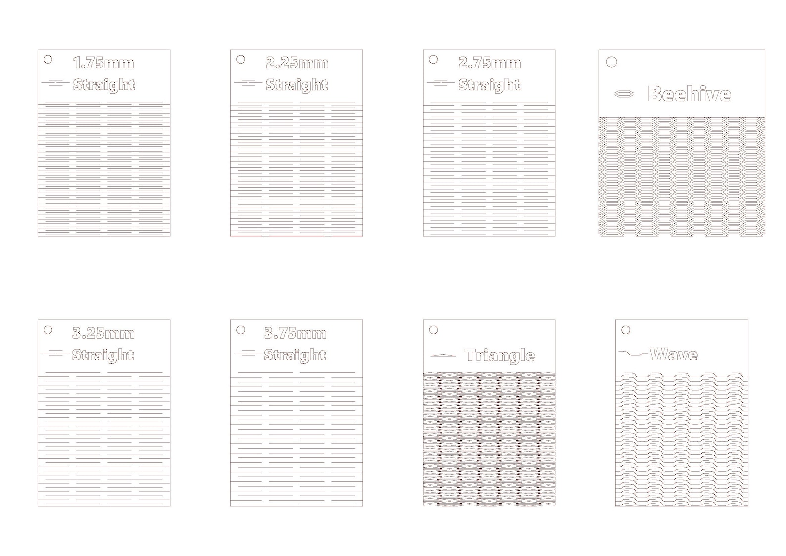 23 Hinges Bundle SVG DXF PDF for Laser Engrave Cut - Etsy