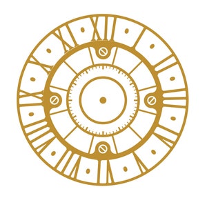 Steampunk Wall Clock Faces and Hands Bundle SVG Dxf Eps File for Cricut ...