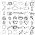 333 Svg Dxf Doodles Outline Clipart Bundle for Laser Engrave - Etsy
