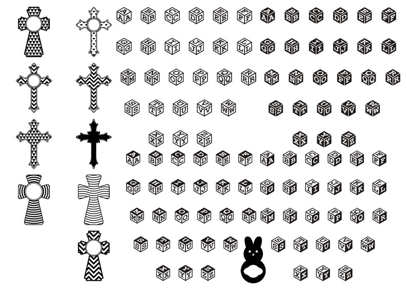 4000 Lbart Monogram Bundle Lightburn Art Library File Frames - Etsy