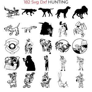 182 Svg Dxf Hunting Bundle for Laser Engrave With Index - Etsy