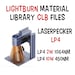 Laserpecker LP4 Lightburn Material Library CLB Files, Optimized Laser ...