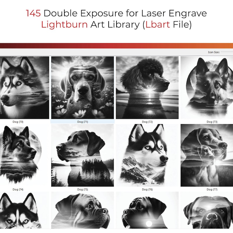 Lightburn Files - Etsy