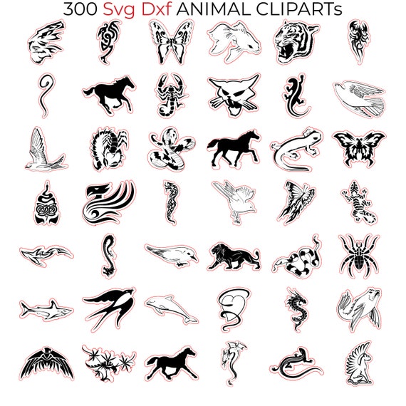 Animal line tattoos - Bronctattooaus.com