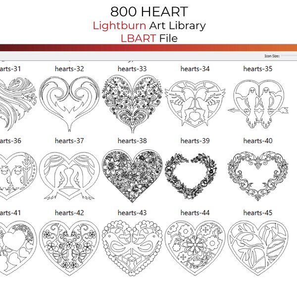 Laser Cut Hearts - Etsy
