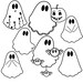 Halloween Ghost Png,ghost Pumpkin Clipart,boo Line Art,spider Ghost ...
