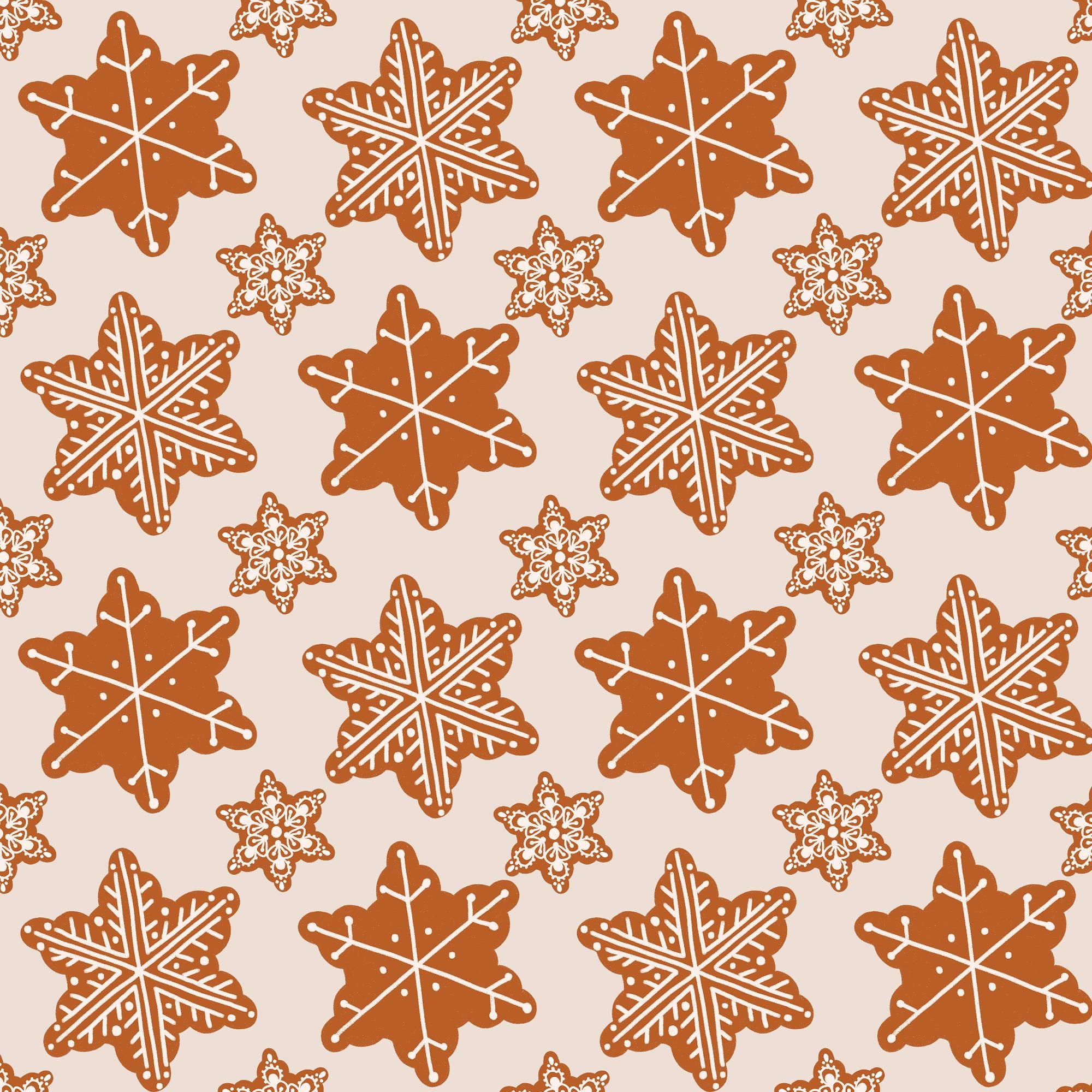 Cookies Christmas Seamless Repeating Pattern, Gingerbread Pattern PNG ...