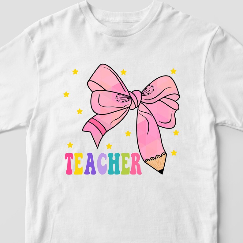 Coquette Pencil Png , Back to School Png , Kindergarten Png , Teacher ...