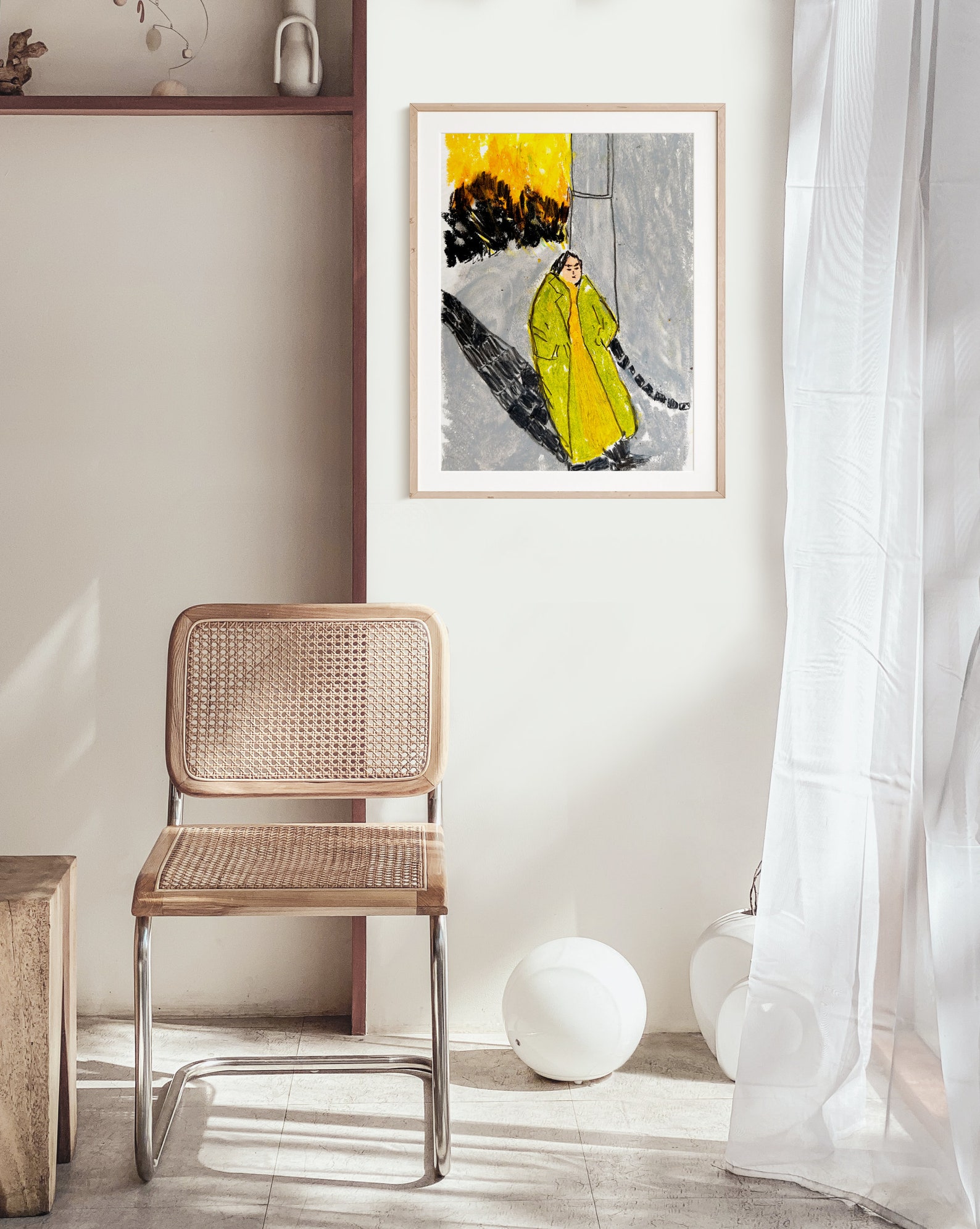 Oil Pastel Printable Illustration Oil Pastel Digital - Etsy