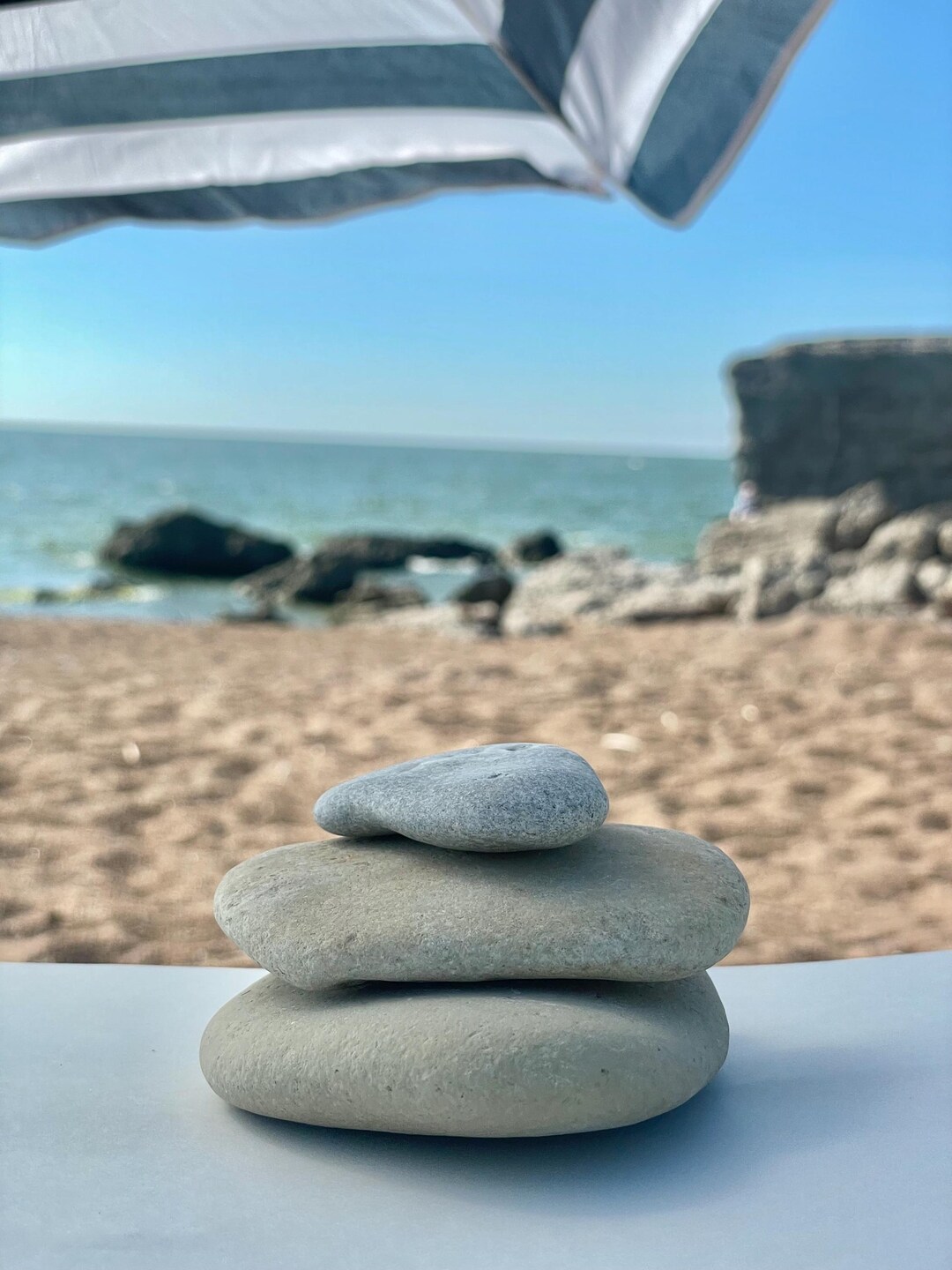 Balancing Stones(3), Sculptures & Aesthetic Decor,japandi Shelf Decor ...