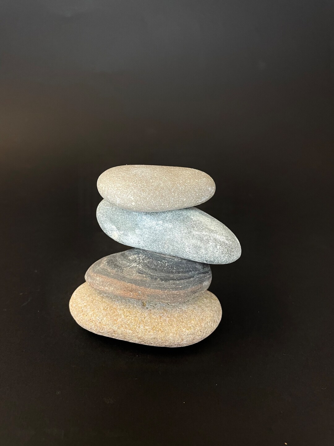 Balancing Stones Sculptures & Aesthetic Decor,japandi Shelf Decor ...