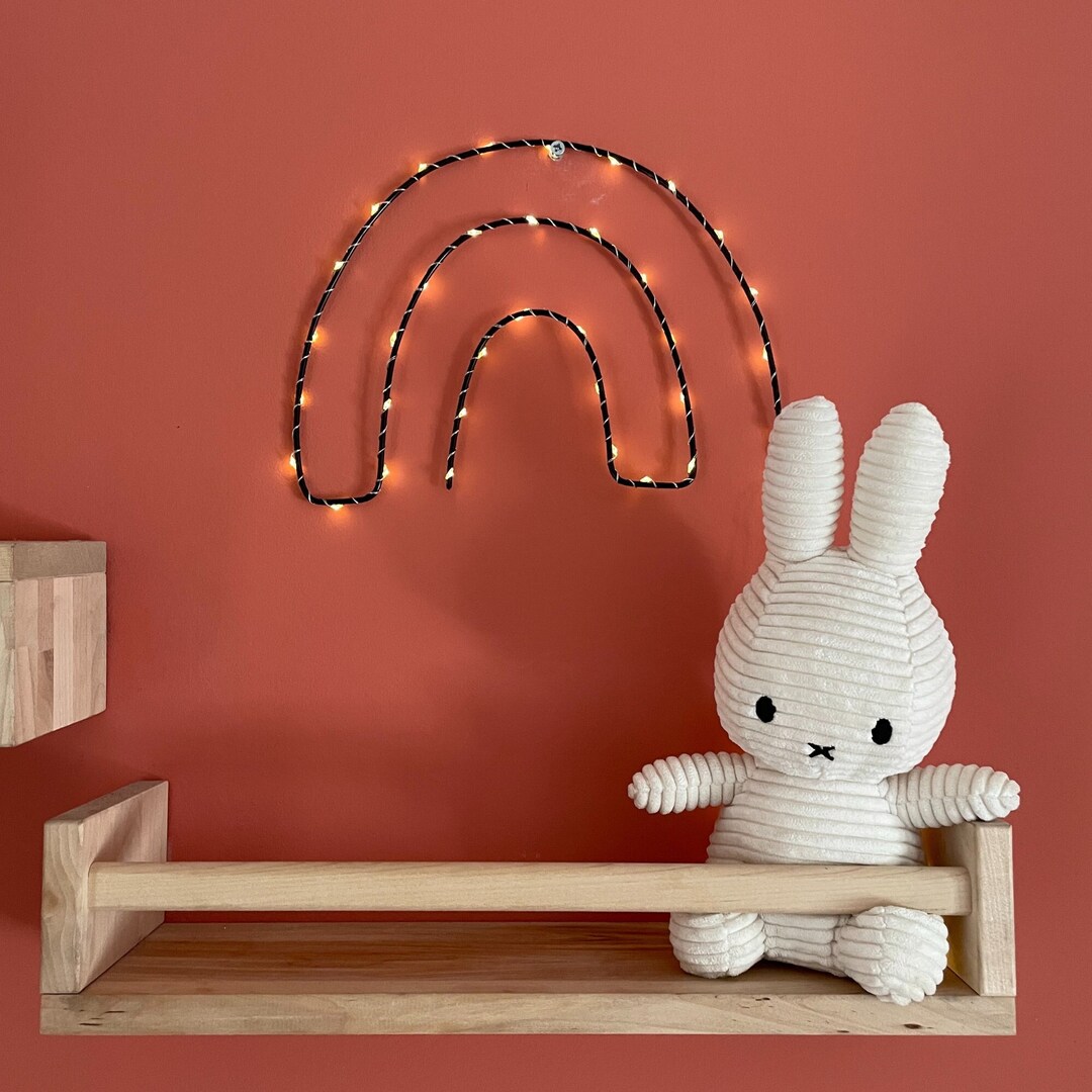 Rainbow Lamp Rainbow Wall Decoration Baby Room Decoration Black, Copper ...