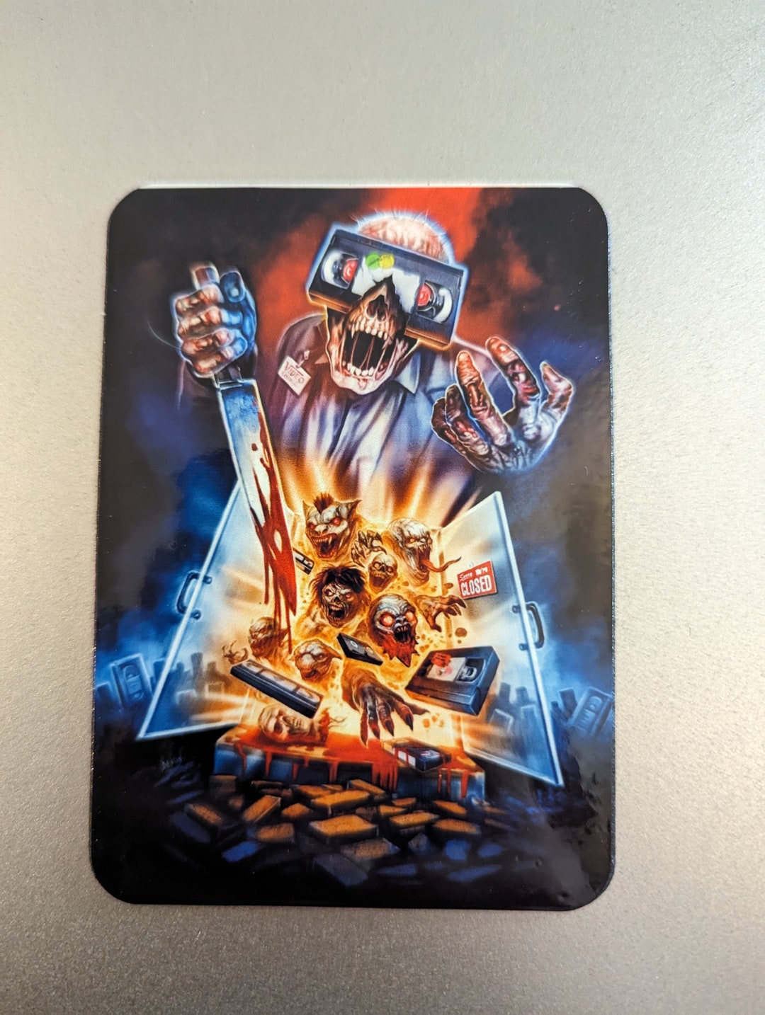 VHS Horror Magnet - Etsy