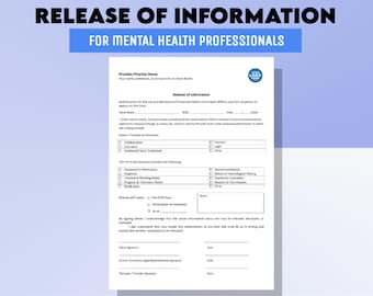 Release of Information Form - Etsy