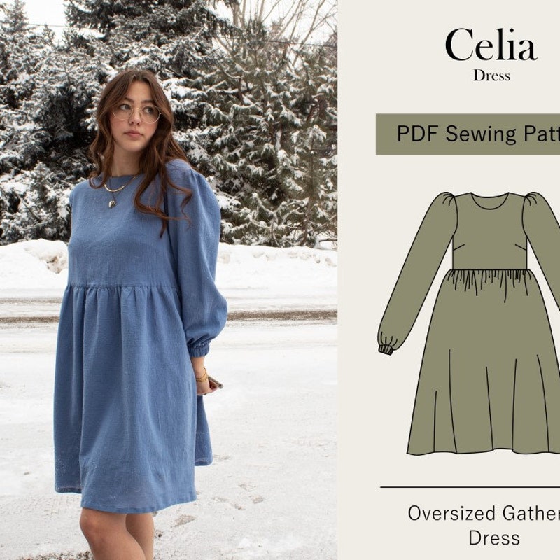 Gauze Dress Pattern - Etsy