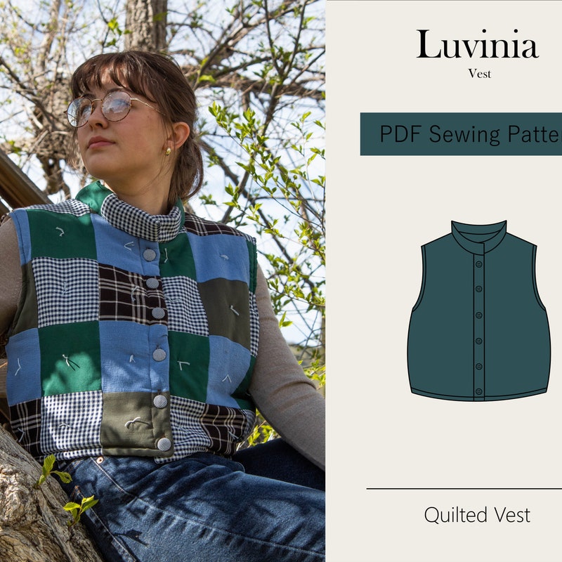 Patchwork Vests - Etsy