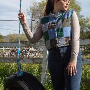 Collared Vest Pattern | Quilted Vest Pattern | Digital PDF Sewing ...